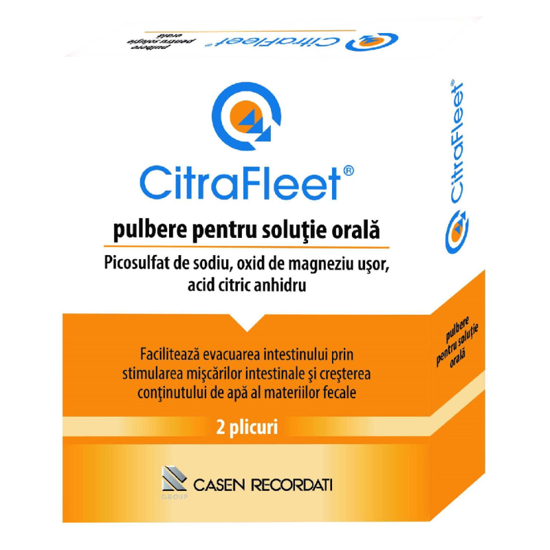 CitraFleet, 2 plicuri, Casen Recordati - Pret avantajos | Springfarma.com