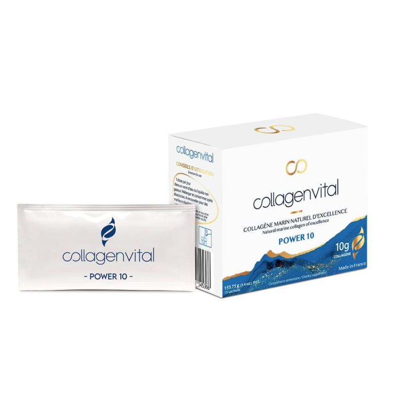 Colagen marin Peptide Power 10, 15 plicuri, Collagen Vital