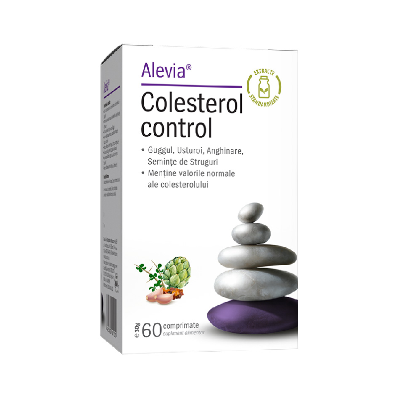 Colesterol Control, 60 comprimate, Alevia
