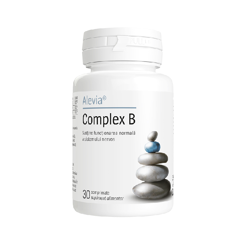 Complex B, 30 comprimate, Alevia