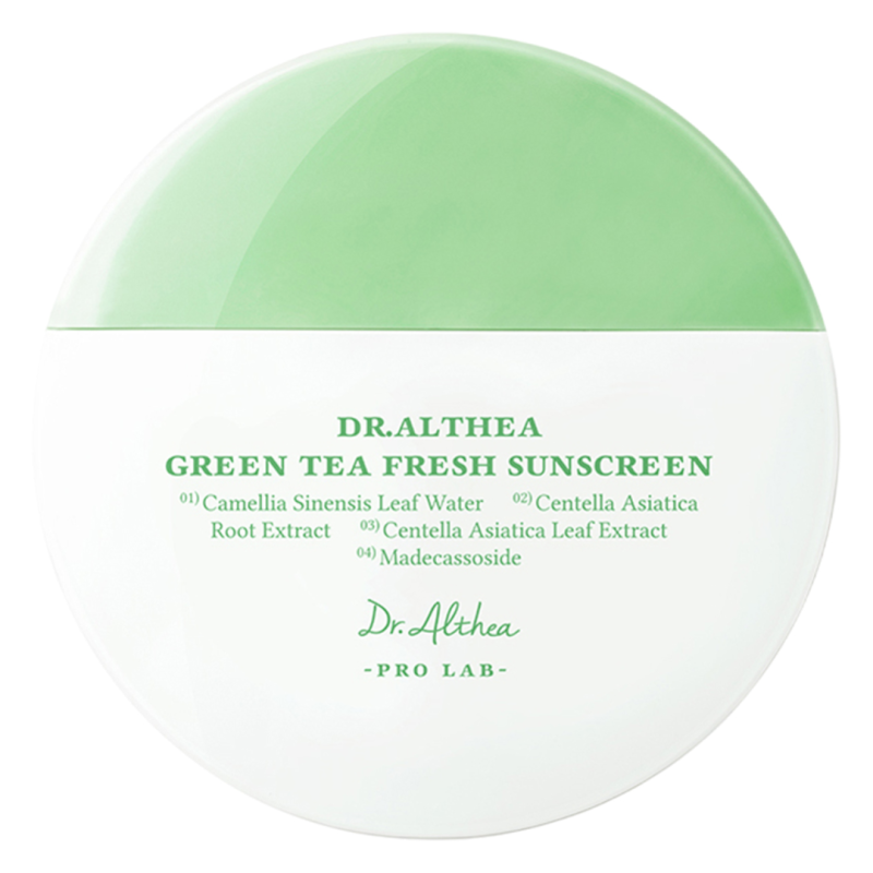 Crema de fata cu protectie solara SPF 50+ PA++++ Green Tea Fresh, 45 ml ...