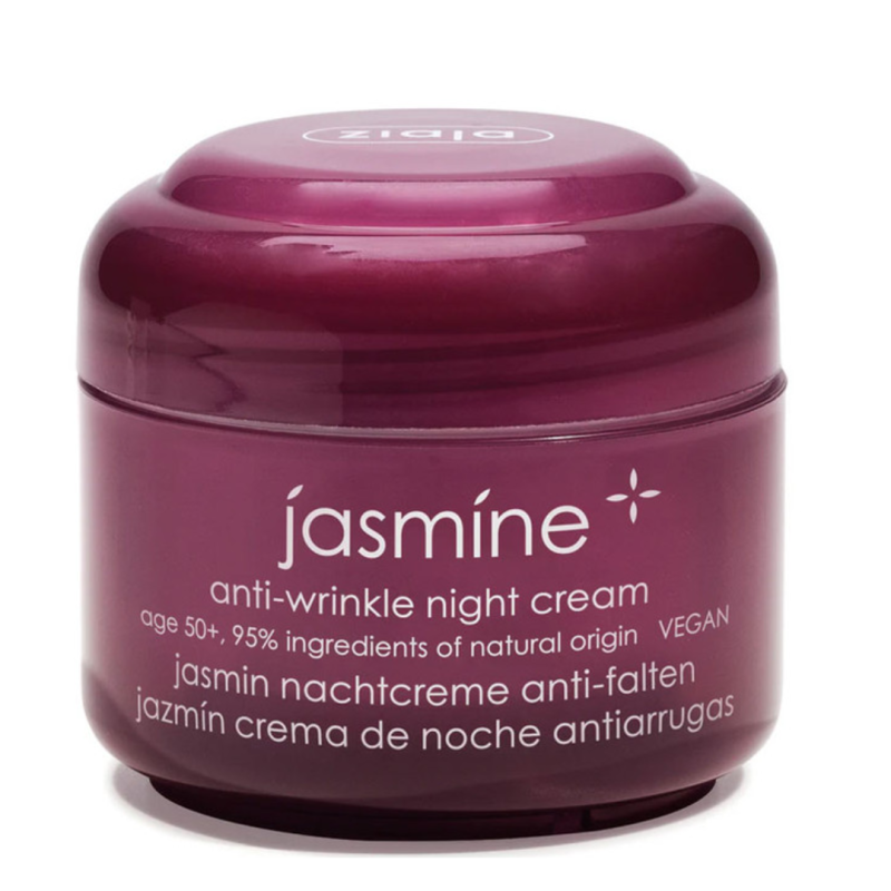 Crema de noapte anti-rid Jasmine Oil, 50+, 50 ml, Ziaja