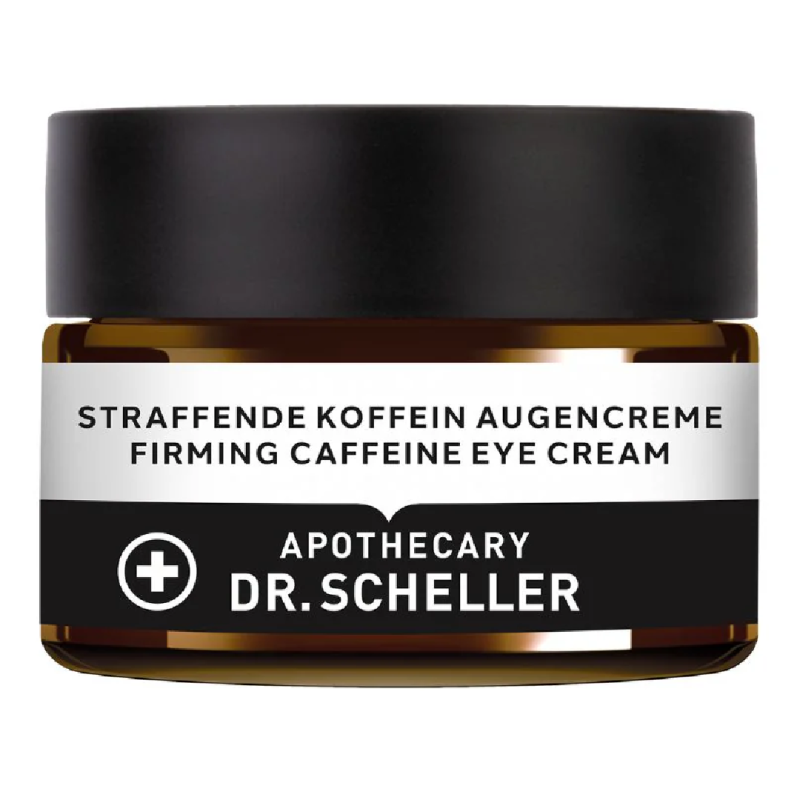 Crema de ochi pentru fermitate cu cafeina, 15 ml, Dr. Scheller