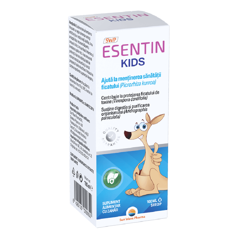 Esentin Kids sirop, 100ml, Sun Wave Pharma