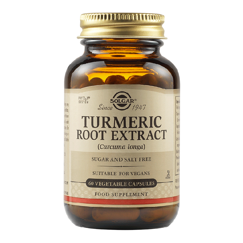 Turmeric Root Extract, 60 capsule, Solgar