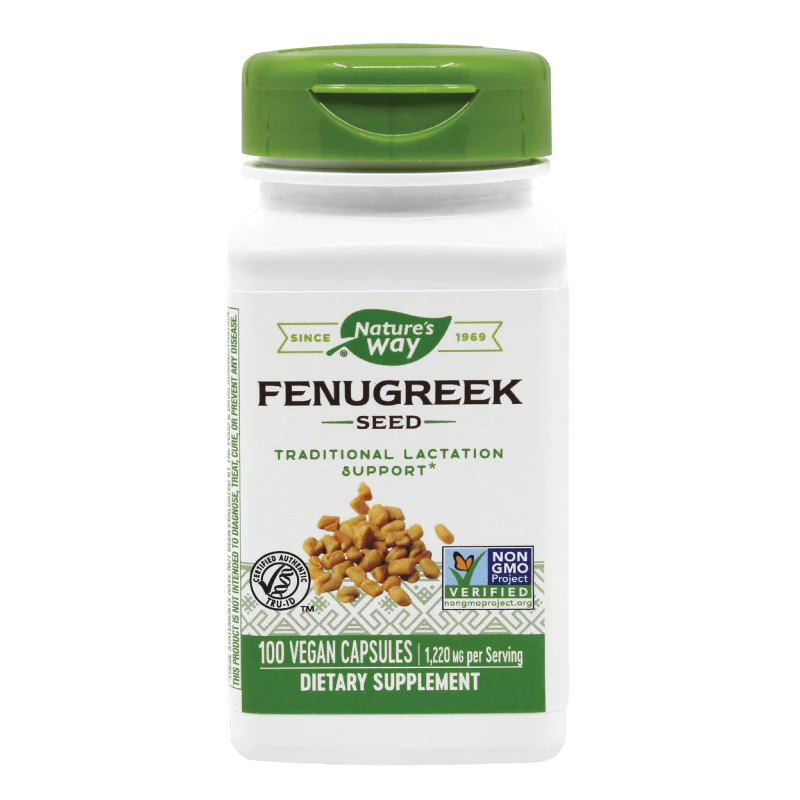 Secom Fenugreek (Schinduf) 610mg, 100 capsule vegetale