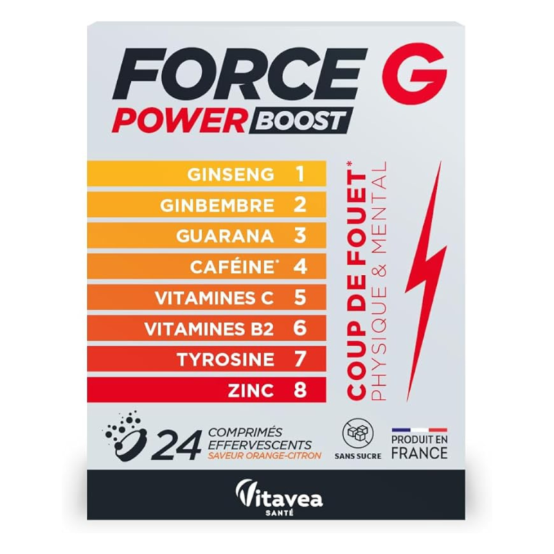 Force G Power Boost, 24 comprimate, Vitavea