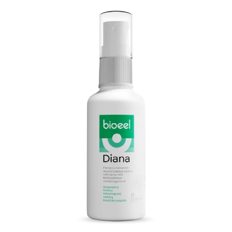 Frectie cu hamamelis Diana, 100 ml, Bioeel