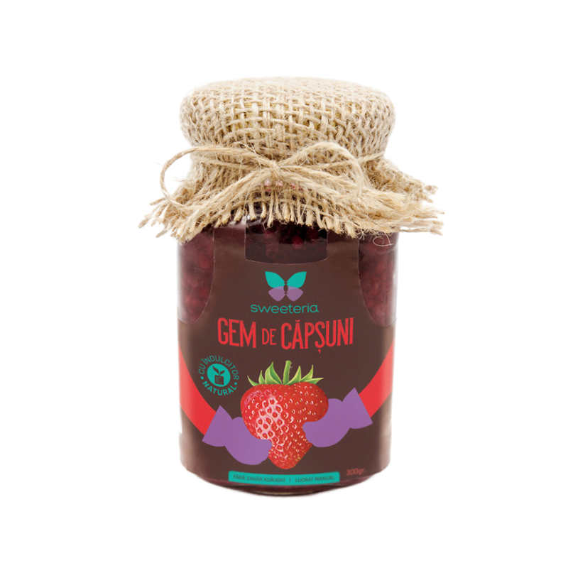 Gem de capsuni 300g, Sweeteria