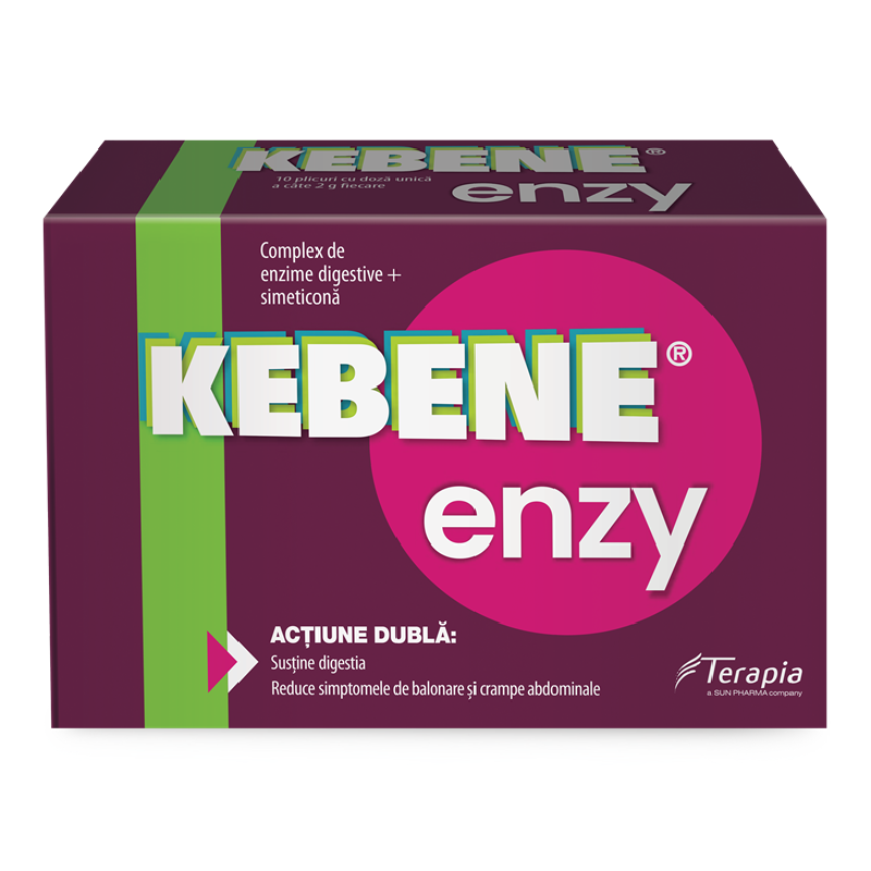 Kebene Enzy, 10 plicuri, Terapia