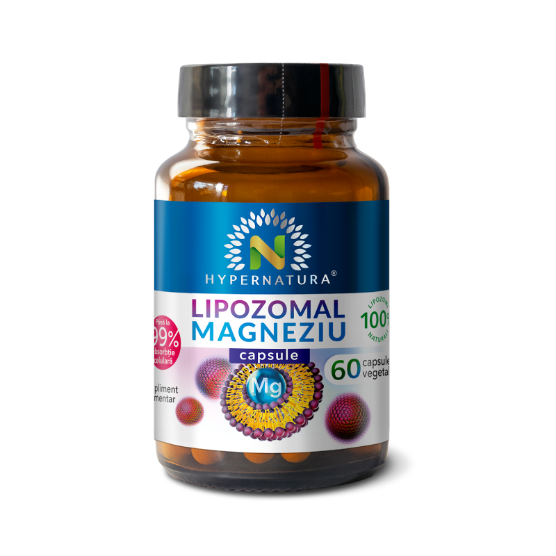 Lipozomal Magneziu, 60 capsule, LipoCellTech