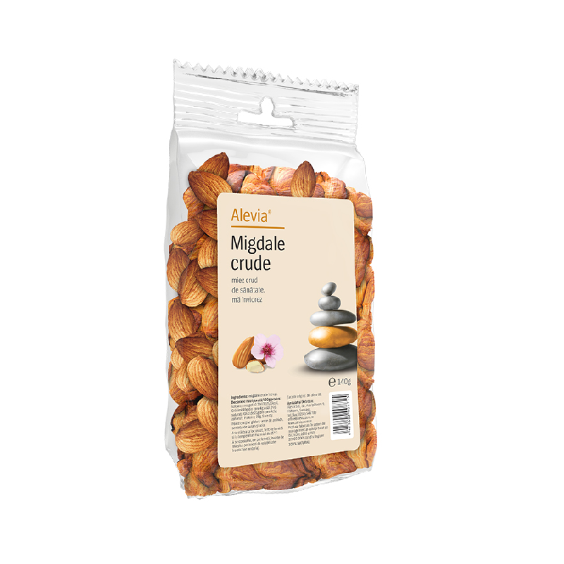 Migdale crude, 150 g, Alevia