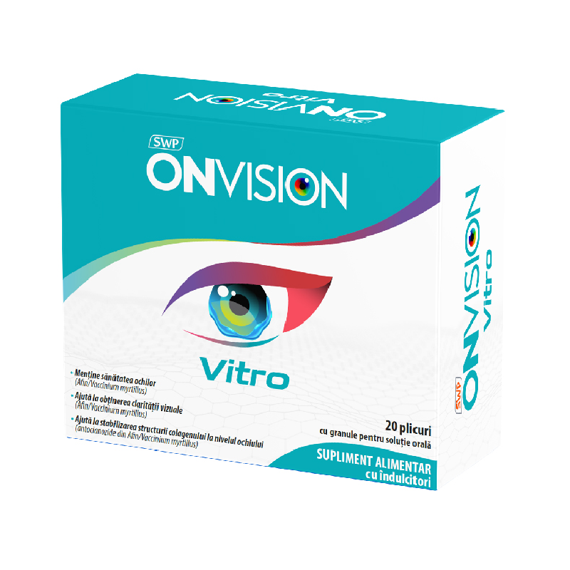Onvision Vitro, 20 plicuri, Sun Wave Pharma