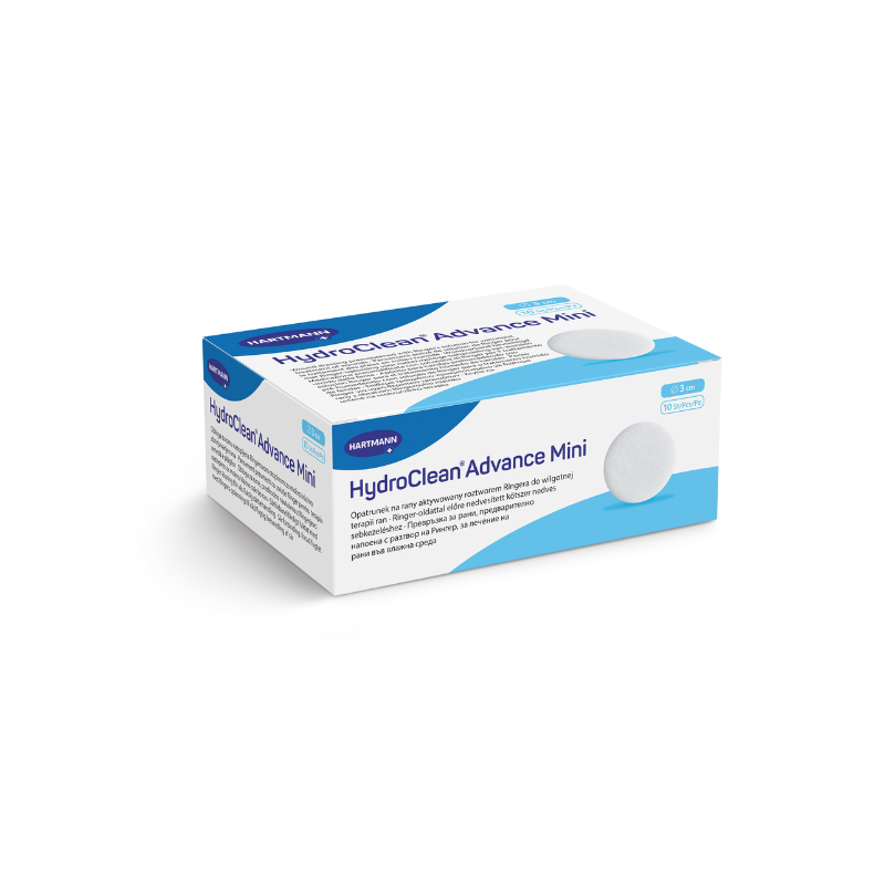 Pansament rotund, HydroClean Advance mini, 3 cm*10 bucati, Hartmann