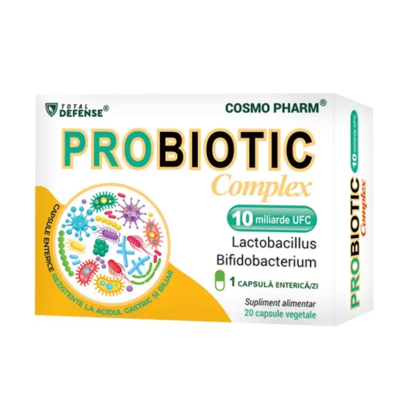 Probiotic Complex 10mld, 20 capsule, Cosmopharm