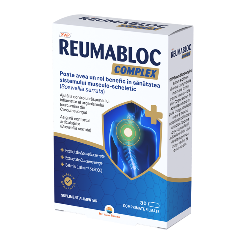 Reumabloc Complex, 30 comprimate, Sun Wave Pharma