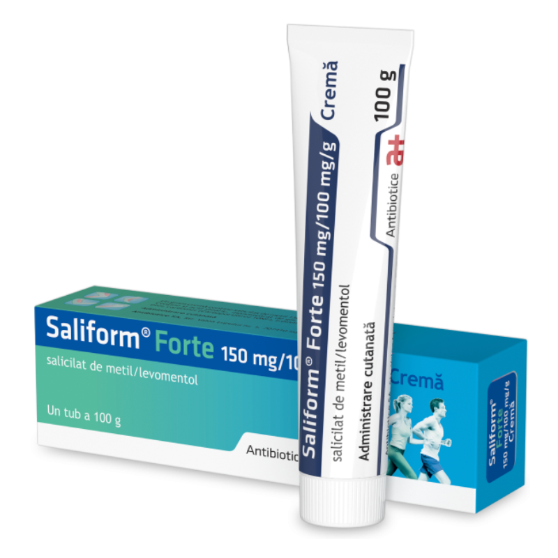 Saliform Forte, 100 g crema, Antibiotice SA