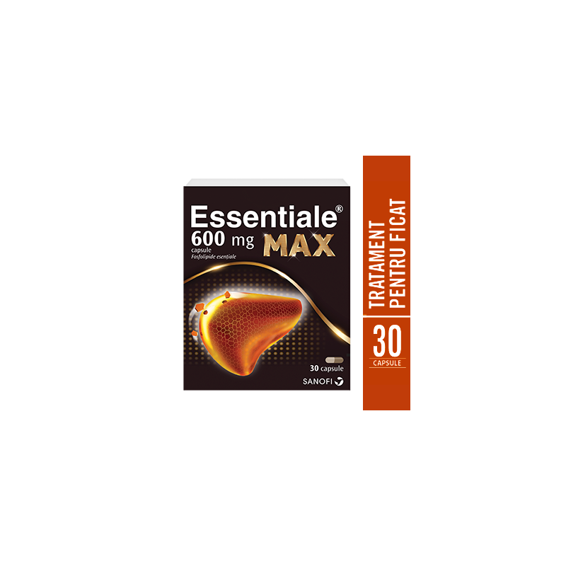 Essentiale MAX, 600 mg, 30 capsule, Sanofi - Pret bun | Springfarma.com