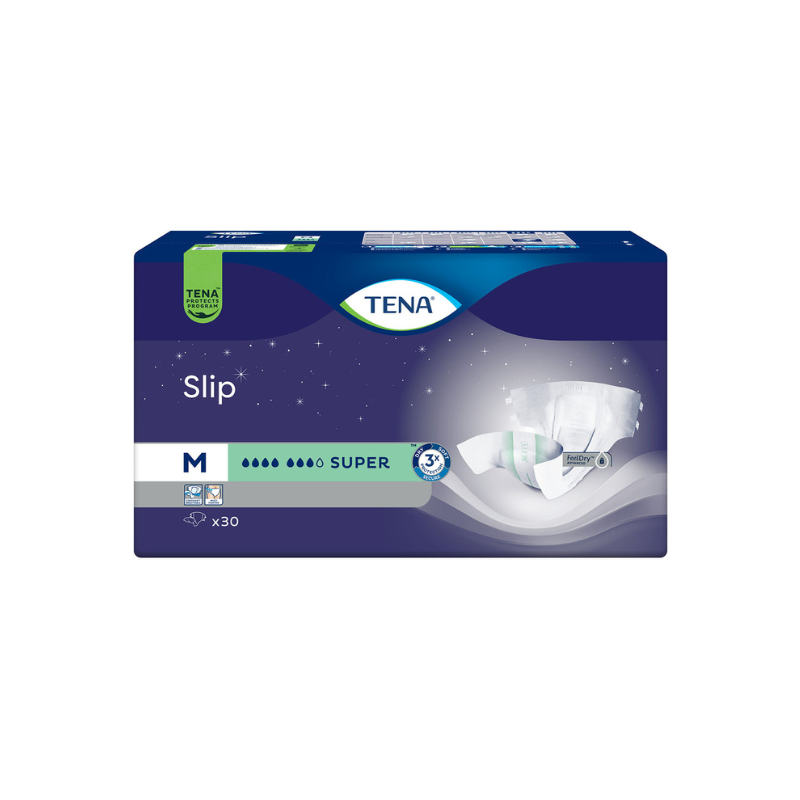 Scutece pentru adulti Slip Super, medium, 30 bucati, Tena