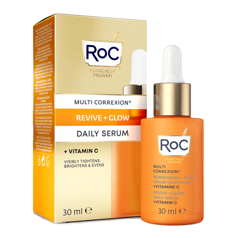 Ser cu vitamina C Multi Correxion Revive + Glow, 30ml, Roc Skincare