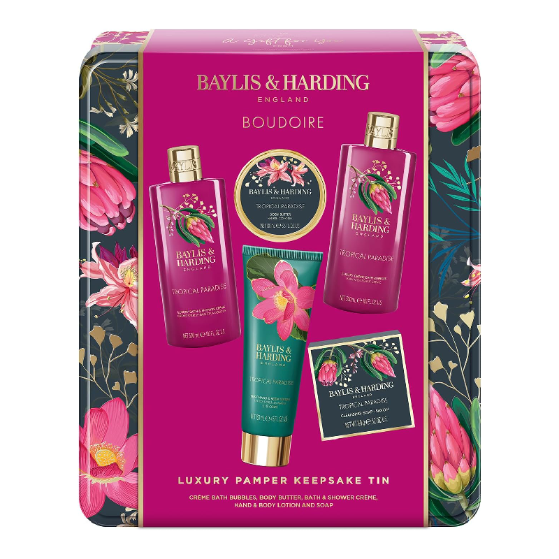 Set de baie Boudoire Luxury, 5 piese, Baylis & Harding