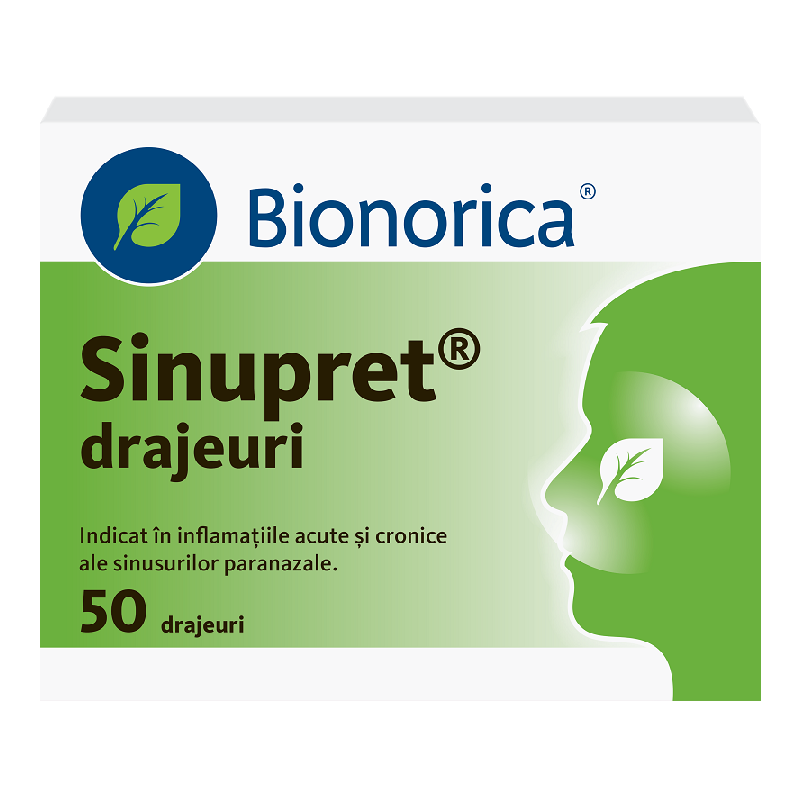 Sinupret, 50 drajeuri, Bionorica