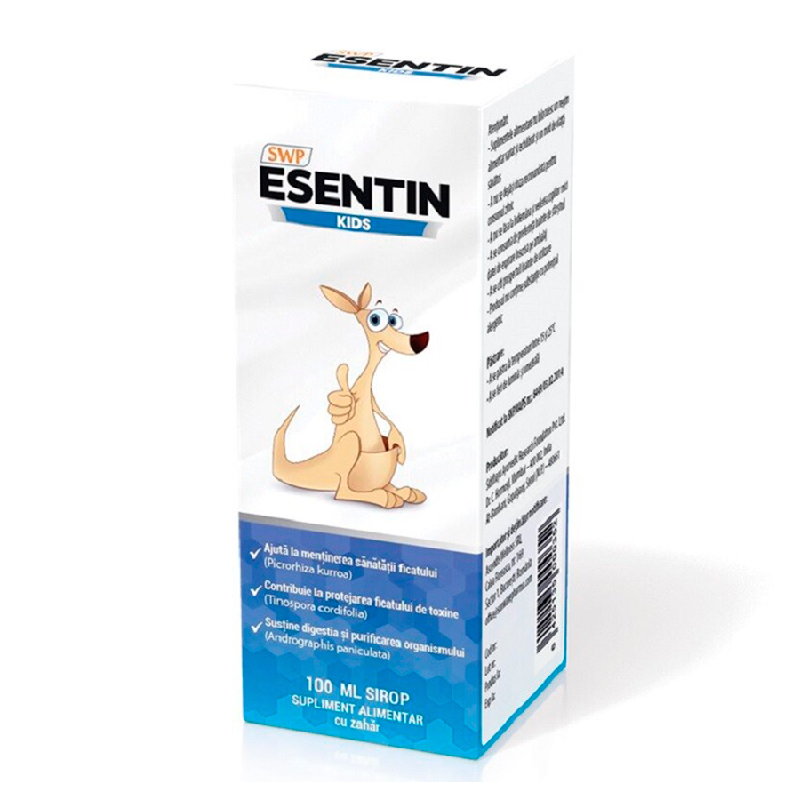 Esentin Kids sirop, 100ml, Sun Wave Pharma