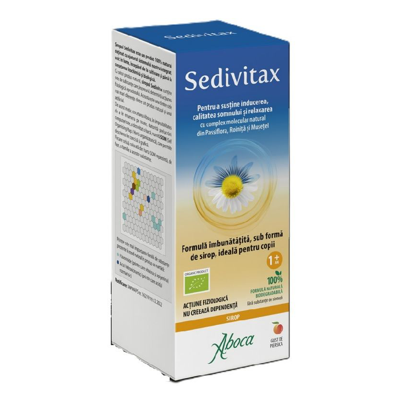 Sedivitax Bio sirop pentru copii, 220 grame, Aboca