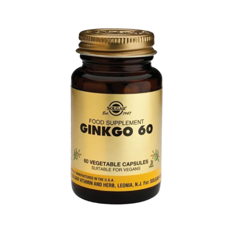 Solgar Ginkgo Biloba 60 Veg. Caps 60S