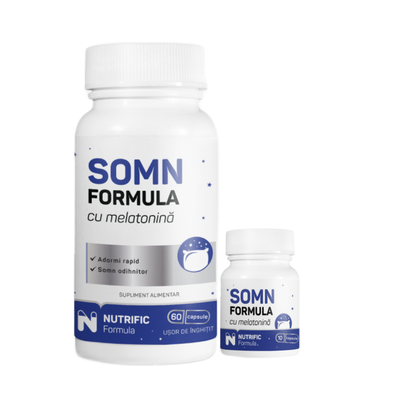 Pachet Somn Formula, 60 + 10 capsule, Nutrific