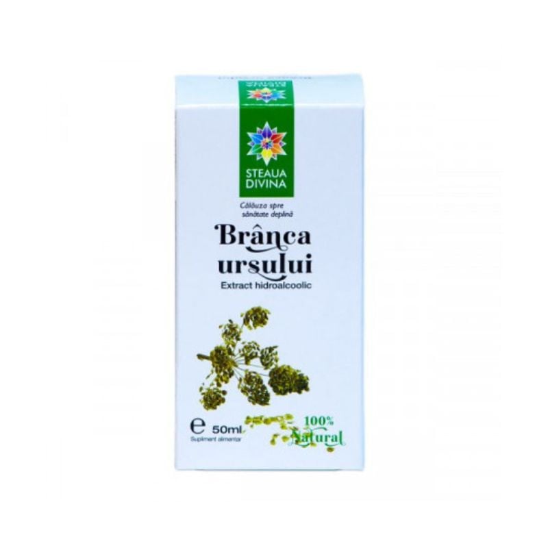 Tinctura de Branca Ursului, 50 ml, Steaua Divina | Spring Farma ...