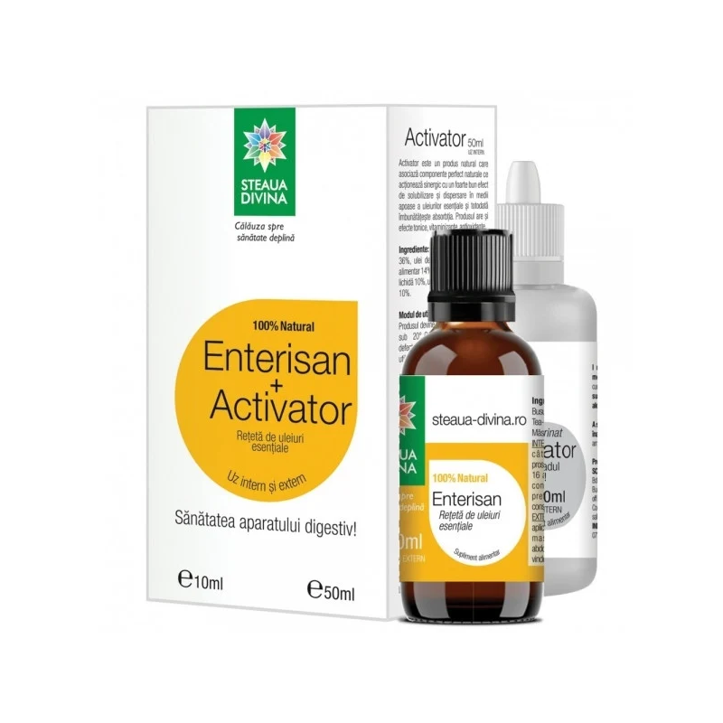 Enterisan 10ml + Activator 50ml, Steaua Divina