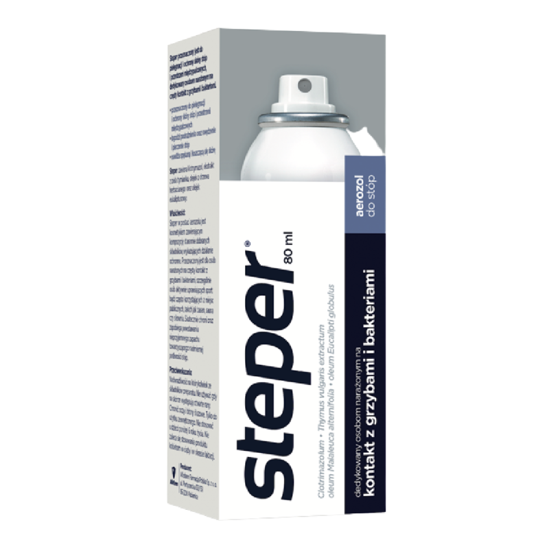 Steper aerosoli pentru picioare 80 ml