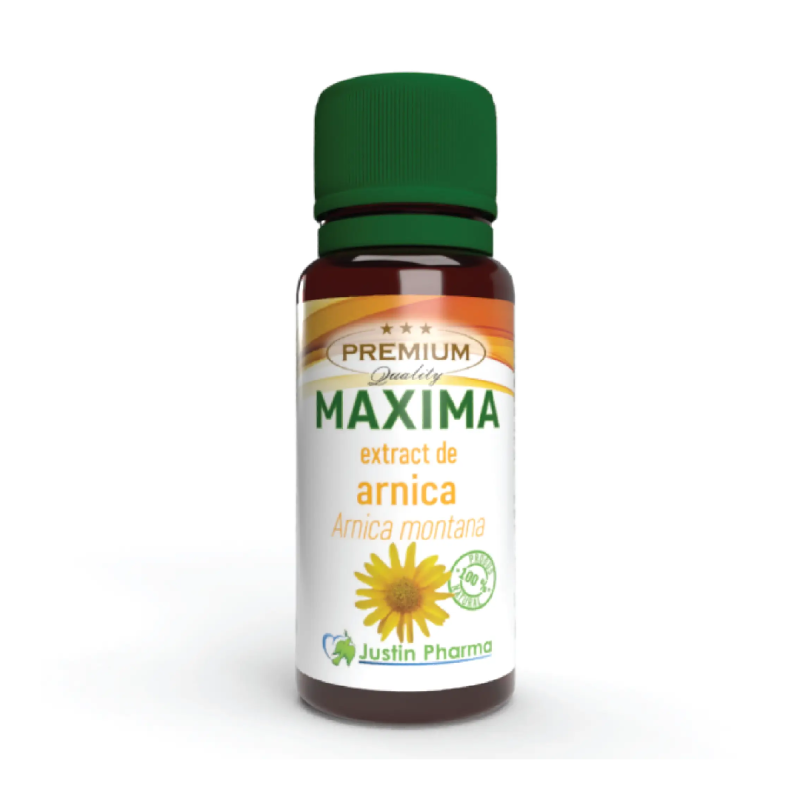 Ulei Arnica (extract) Maxima, uz extern, 10 ml, Justin Pharma