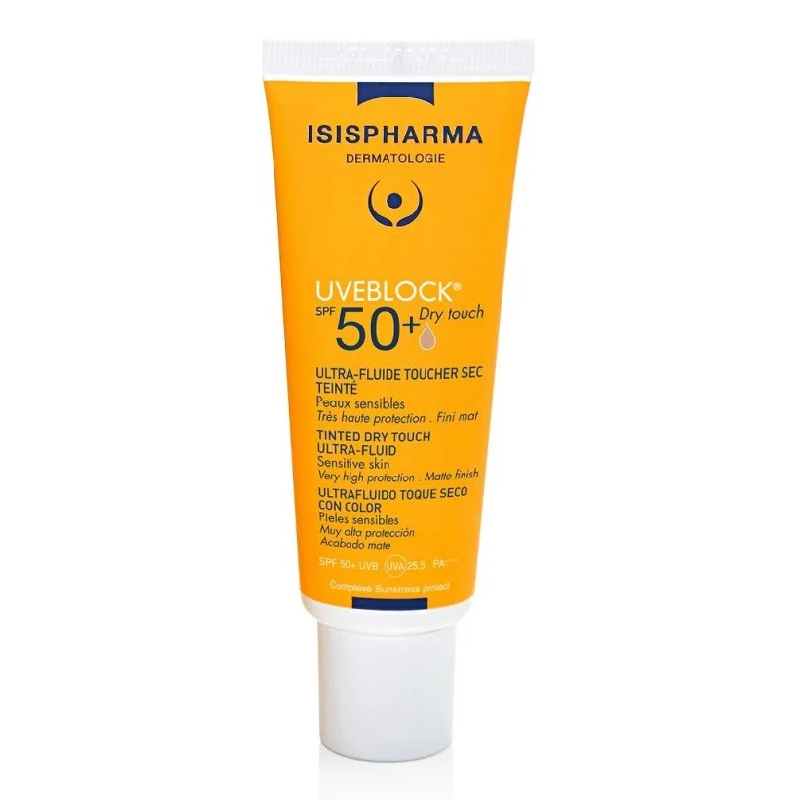 Ultra fluid protector nuantator Dry Touch, SPF 50+ UVEBLOCK, 40 ml ...