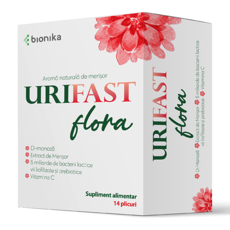 Urifast Flora, 14 plicuri, Bionika