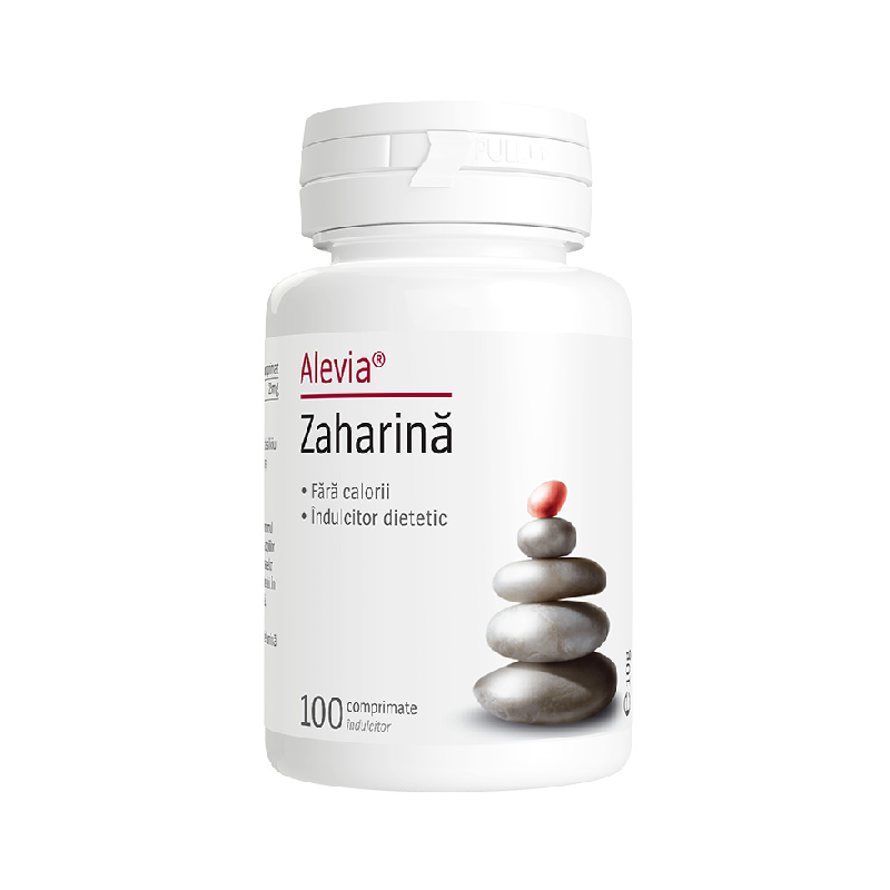 Zaharina, 100 comprimate, Alevia
