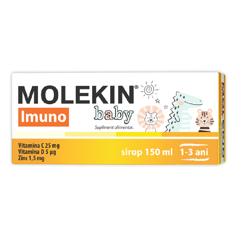 Molekin Imuno Baby 1-3 ani x 150 ml sol.