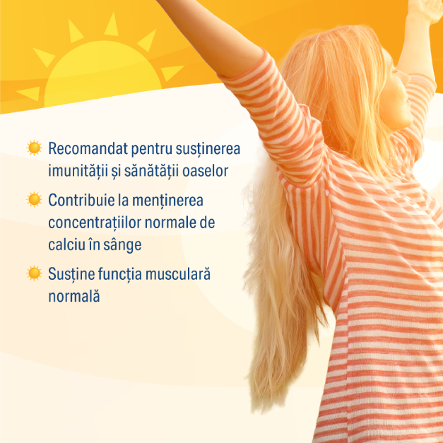 Sun D3, 5000 UI, 30 capsule, Sun Wave Pharma - Pret bun | Springfarma.com