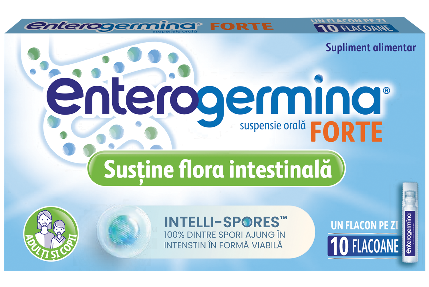 Enterogermina Forte: probiotic lichid