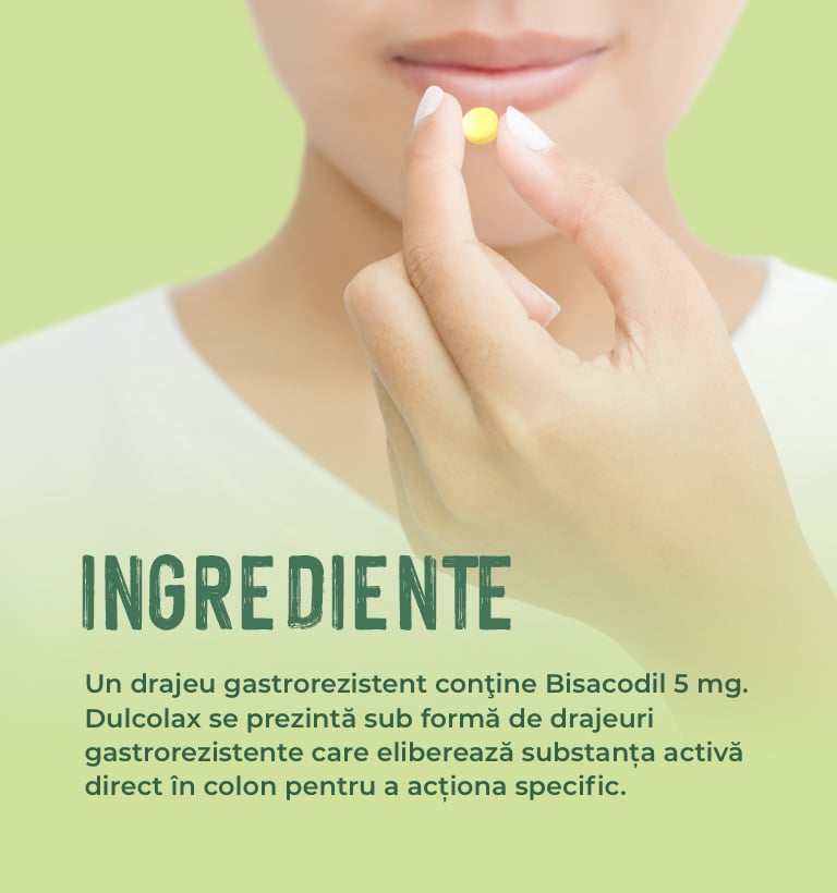 Dulcolax, 5 mg, 30 drajeuri gastrorezistente, Sanofi - Vezi pretul ...