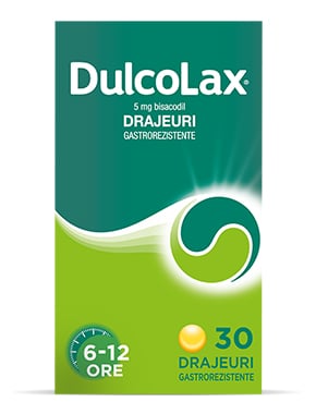 Dulcolax, 5 mg, 30 drajeuri gastrorezistente, Sanofi - Vezi pretul ...