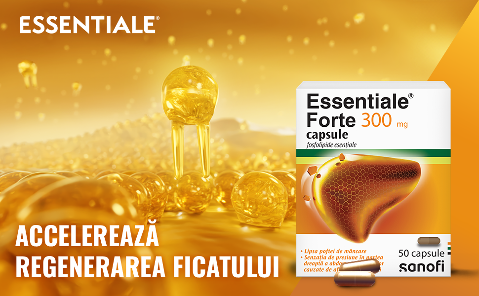 Essentiale Forte, 300 mg, 50 capsule, Sanofi - Pret avantajos ...